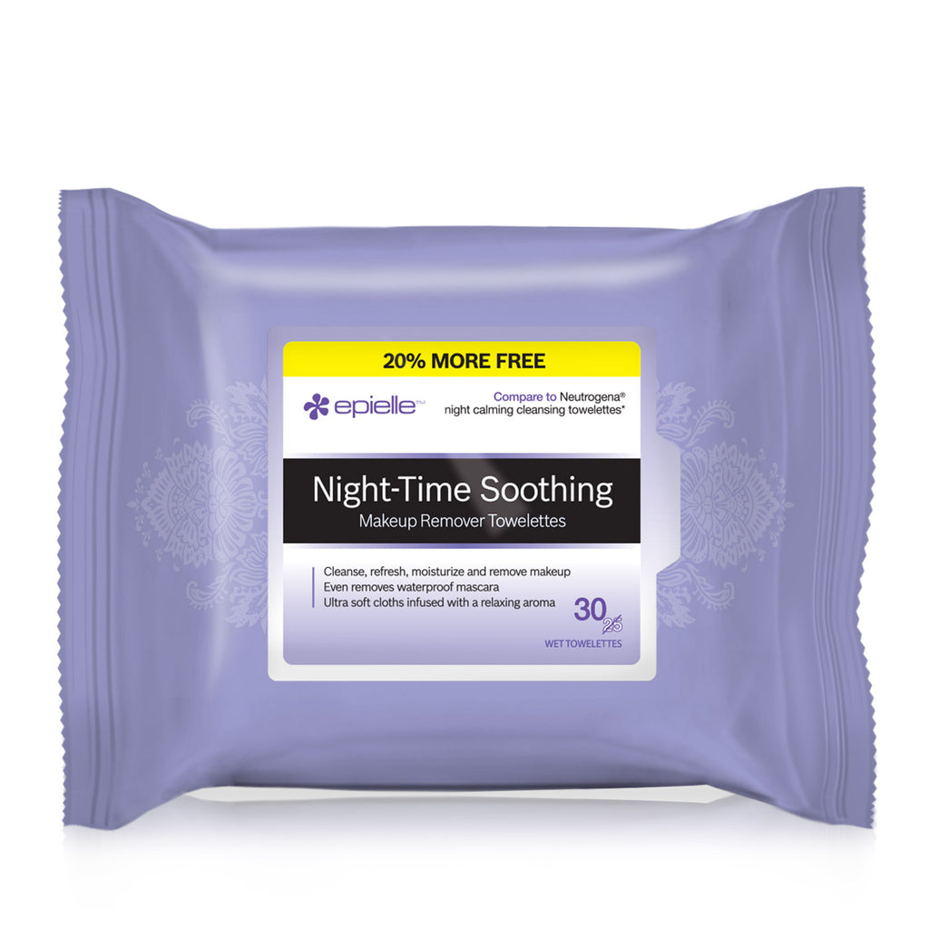 Night-Time Soothing Makeup Remover Cleansing Tissues | 30ct – epielle®
