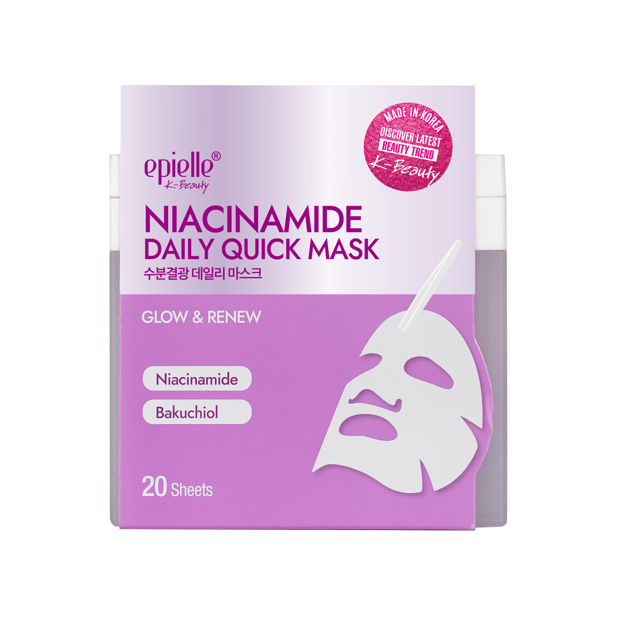 Daily Niacinamide Quick Mask | Glow & Renew – epielle®