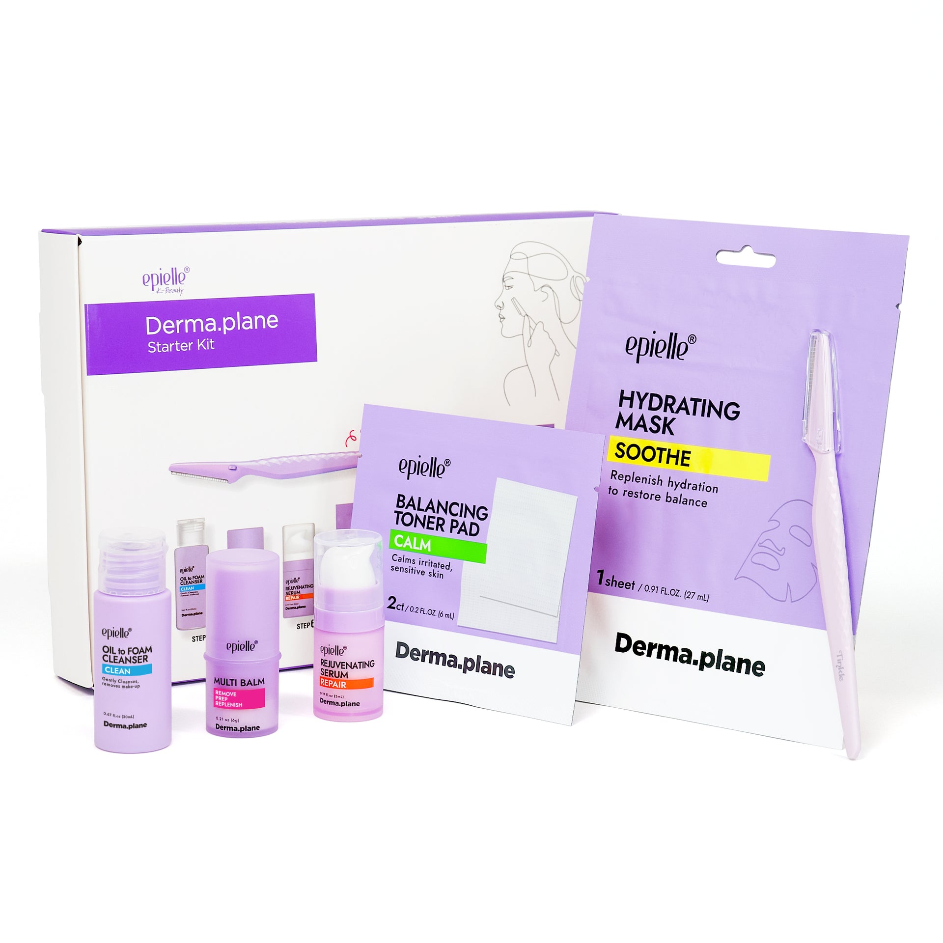 All-in-One Dermaplane Starter Kit | 6 Step Routine – epielle®