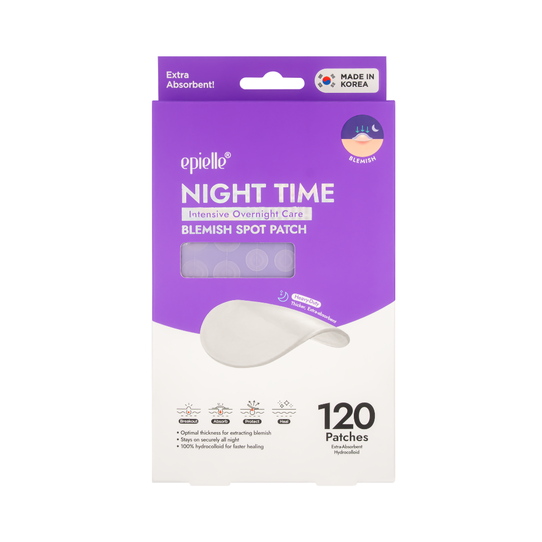 Night Time Blemish Spot Patch | Intensive Overnight Care | 120 Count ...