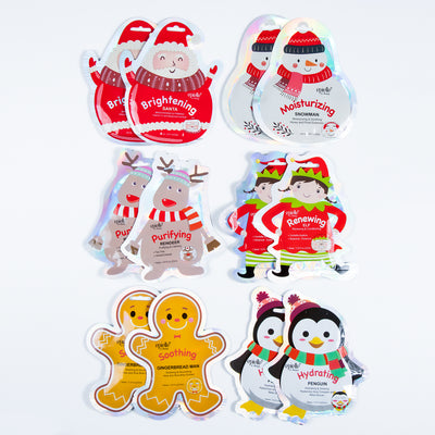 Christmas Holiday Character Sheet Mask Pack – epielle®